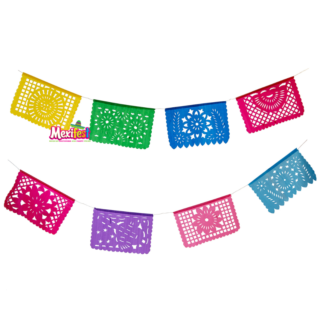 Large Mexican paper cutout banner — Import Market