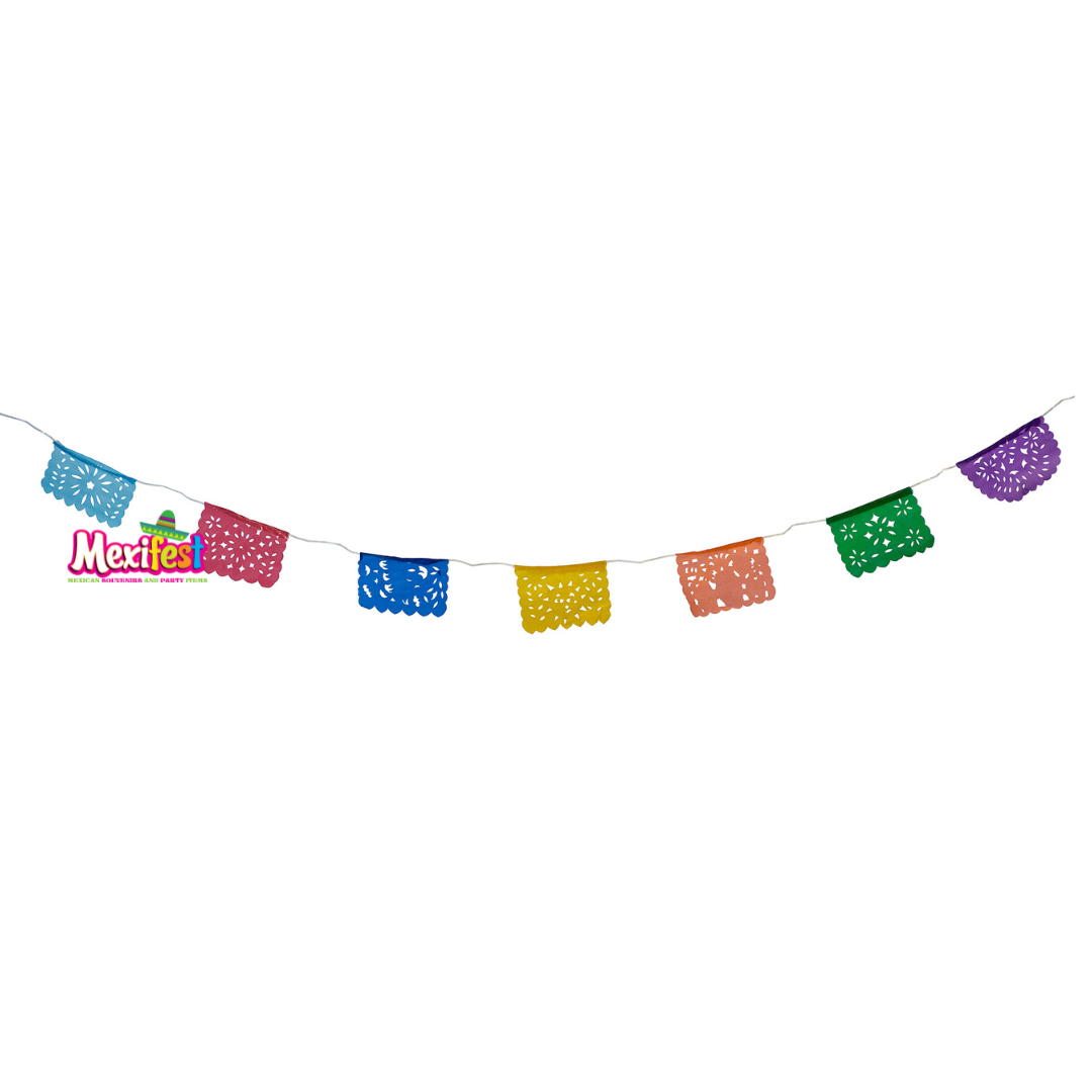 Mini Mexican cutout plastic banners — Import Market
