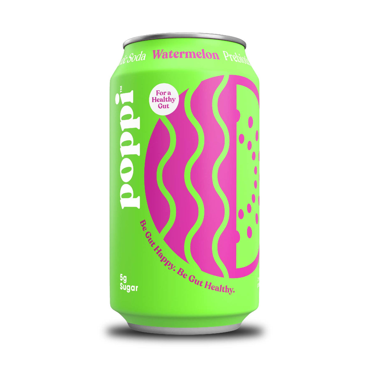 Poppi Prebiotic Soda, Watermelon, 12oz — Import Market