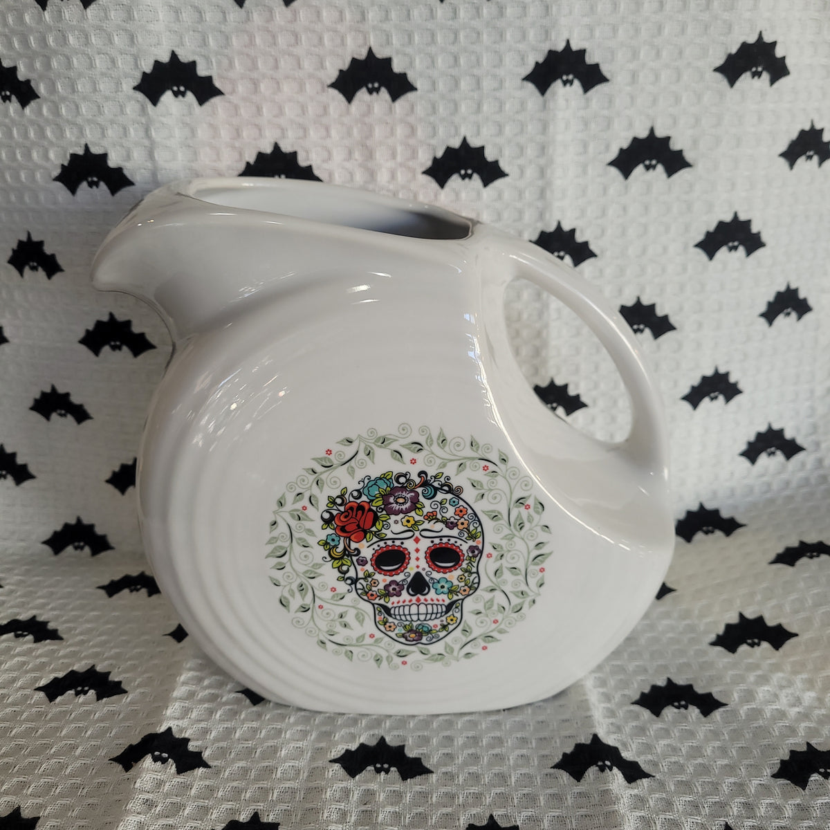 Skull and Vine Disk Pitcher — Import Market