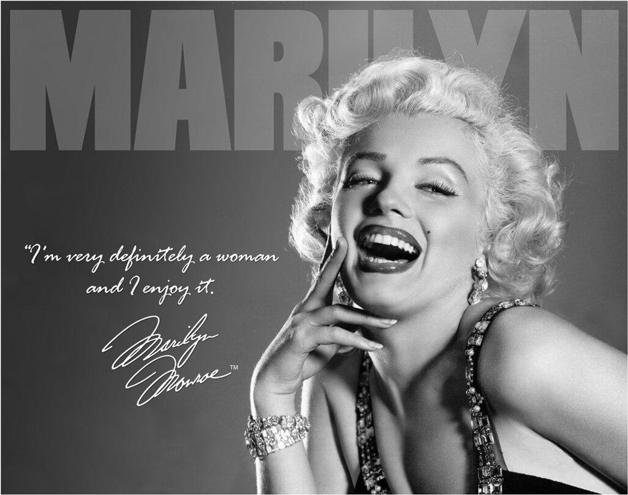 Marilyn Monroe Tin Sign — Import Market